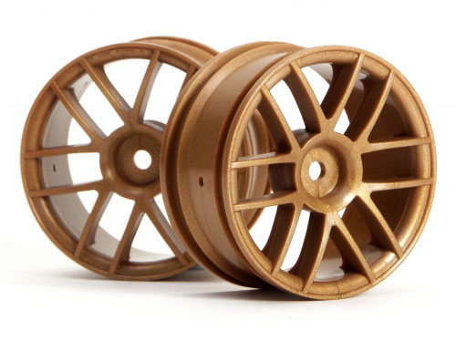 Split 6 Wheel 26mm Gold 2pcs (HPI-3798). HPI-Racing. Резина, диски ...