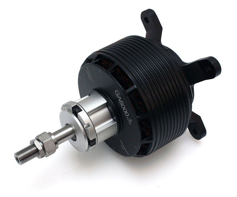 Бесколлекторный мотор Dualsky Xmotor GA6000.8S V2 Single Shaft ...
