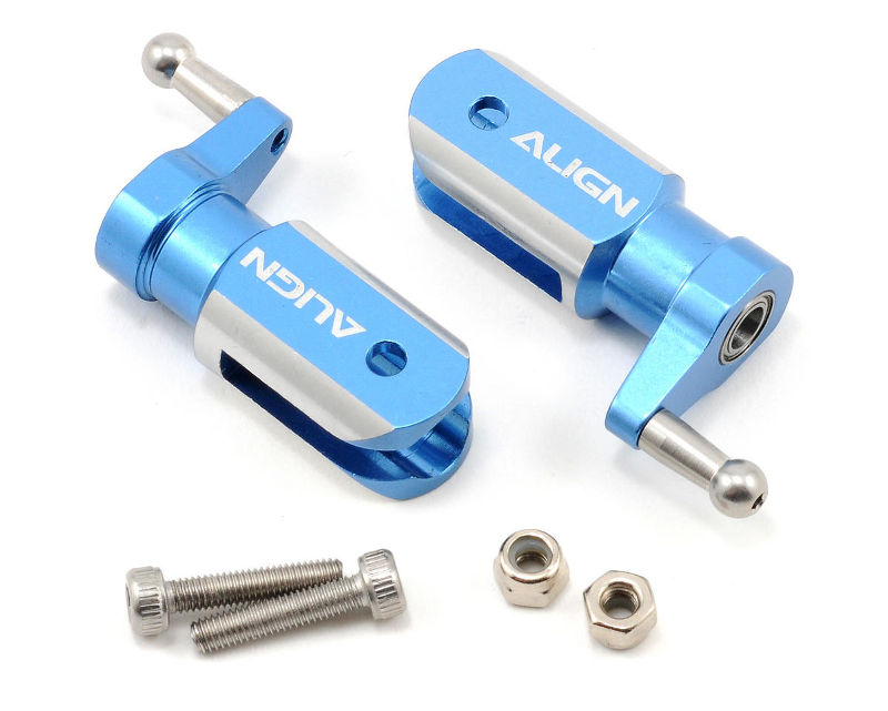 Держатели лопастей основного ротора Metal Main Rotor Holder Set Blue T ...