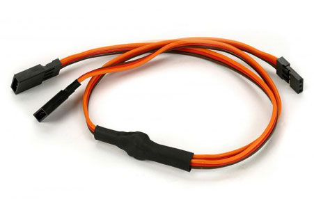 Кабель-разветвитель серво JR Heavy Duty Y-Harness Servo 22AWG 450mm (RK ...