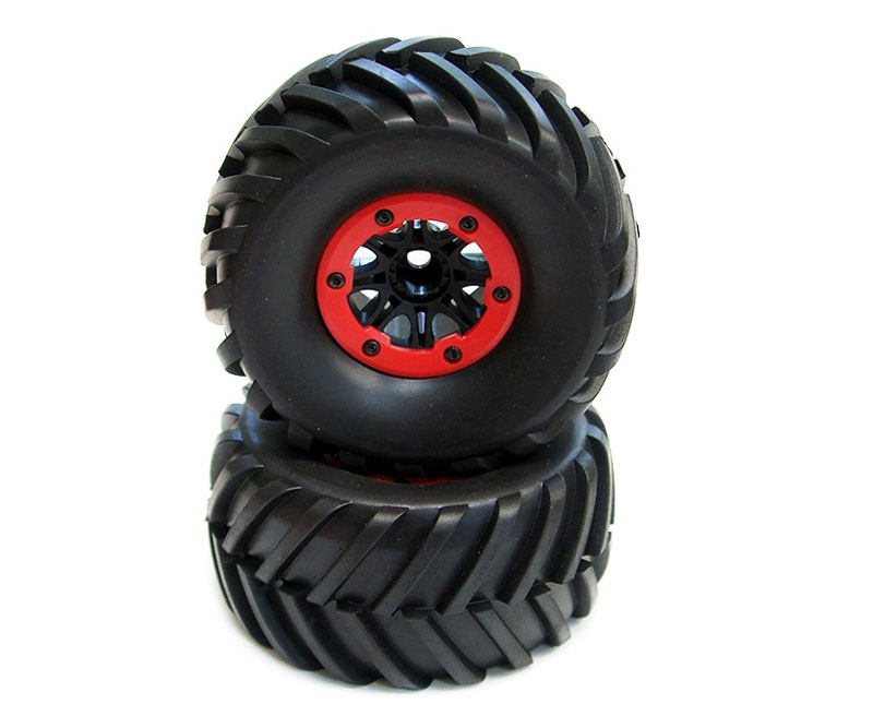 Колеса HobbySoul Rock Crawler Tires 130mm on 2.2 Beadlock Wheels Rim ...