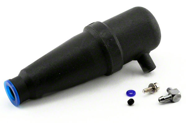 Глушитель Traxxas Plastic Nitro Rustler Tuned Pipe TRX 2.5, 2.5R ...