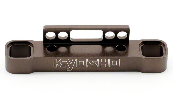 Запчасть CNC Rear Toe In Plate Gunmetal MP9 (IFW407). Kyosho ...