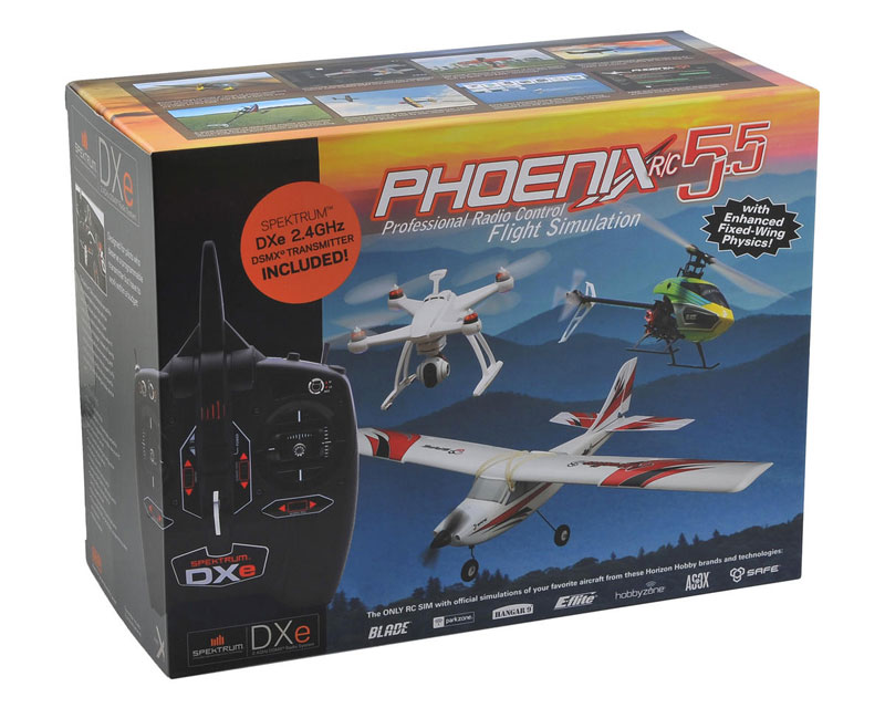 Авиасимулятор Phoenix Pro Simulator Version 5.5 with Spektrum DXe ...