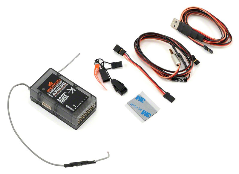 Приемник Spektrum AR636 6-Channel AS3X Sport Receiver with 3-Axis ...